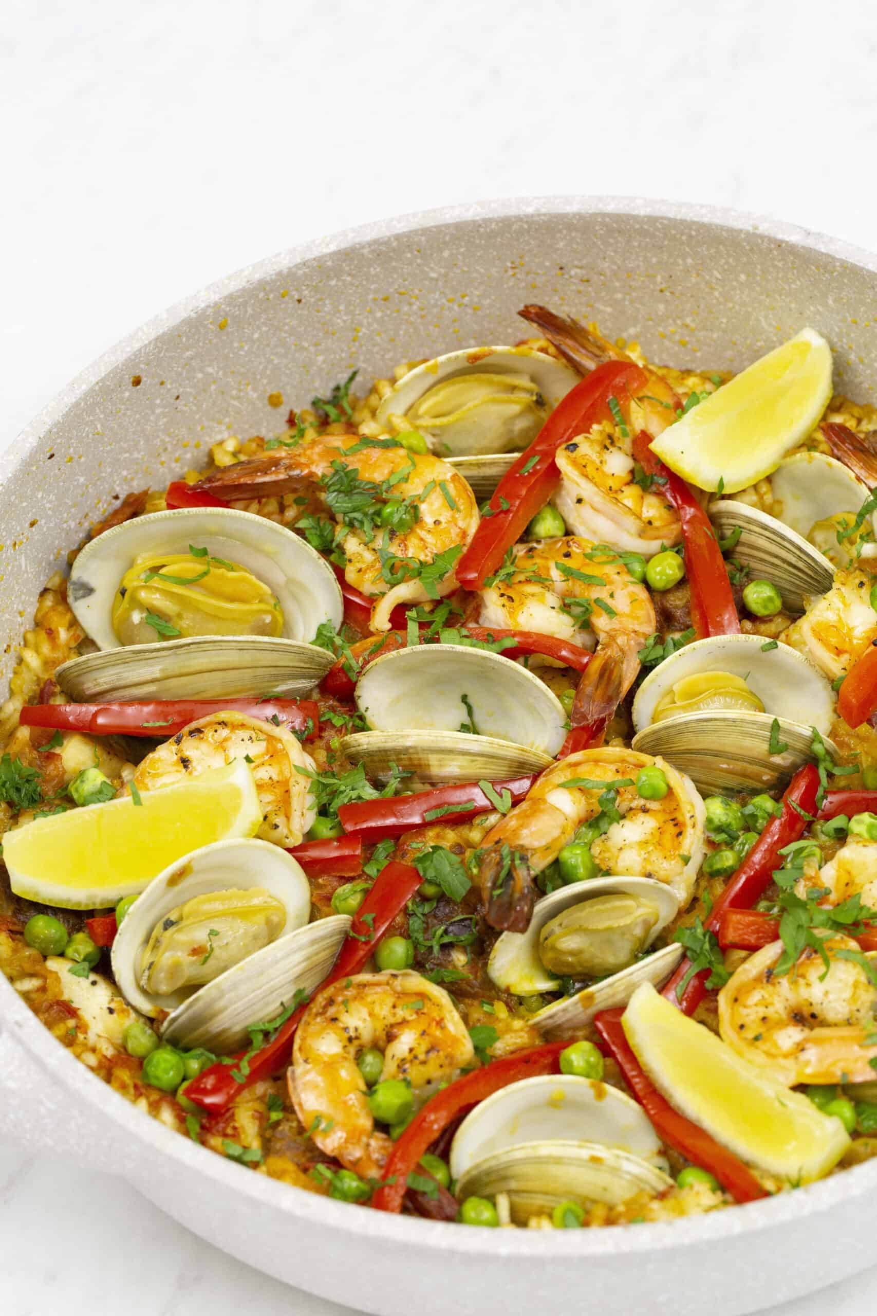 Easy Paella - Recipes by Nora