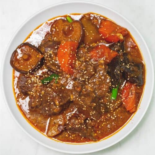 Korean Beef Stew - Recipes by Nora