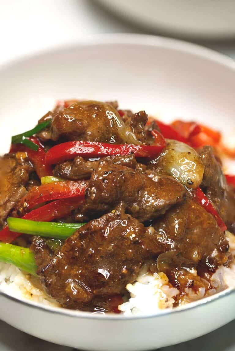 Beef Stir Fry with Onions & Peppers