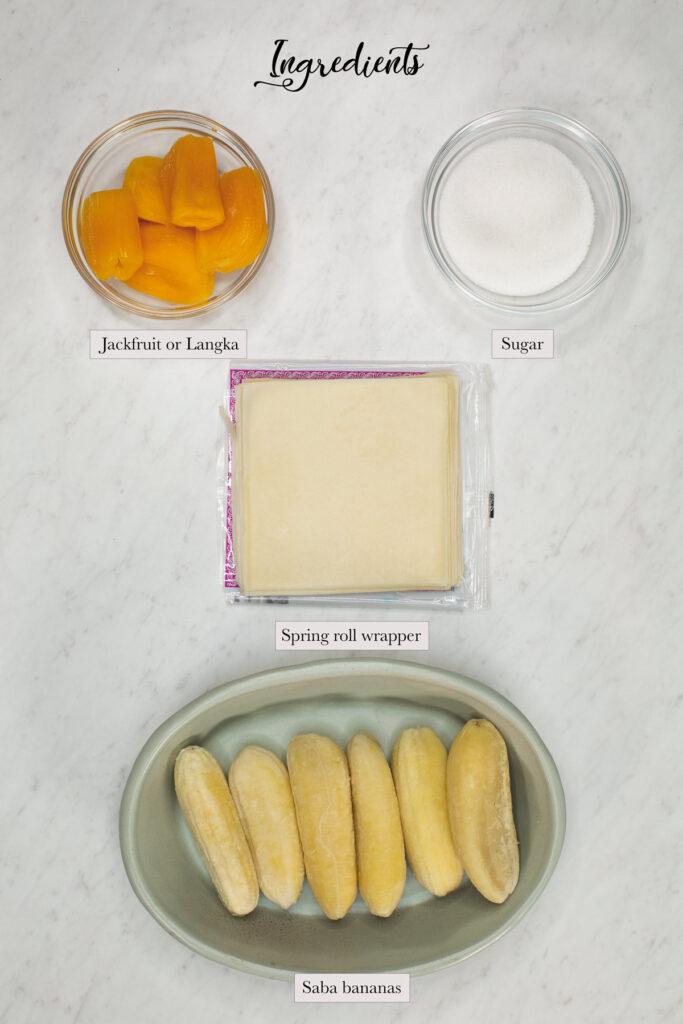 Turon with Langka Recipe