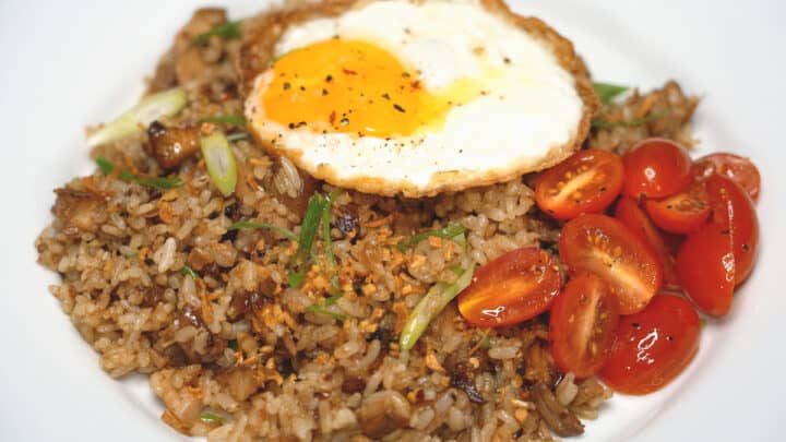 Adobo Fried Rice - Recipes by Nora
