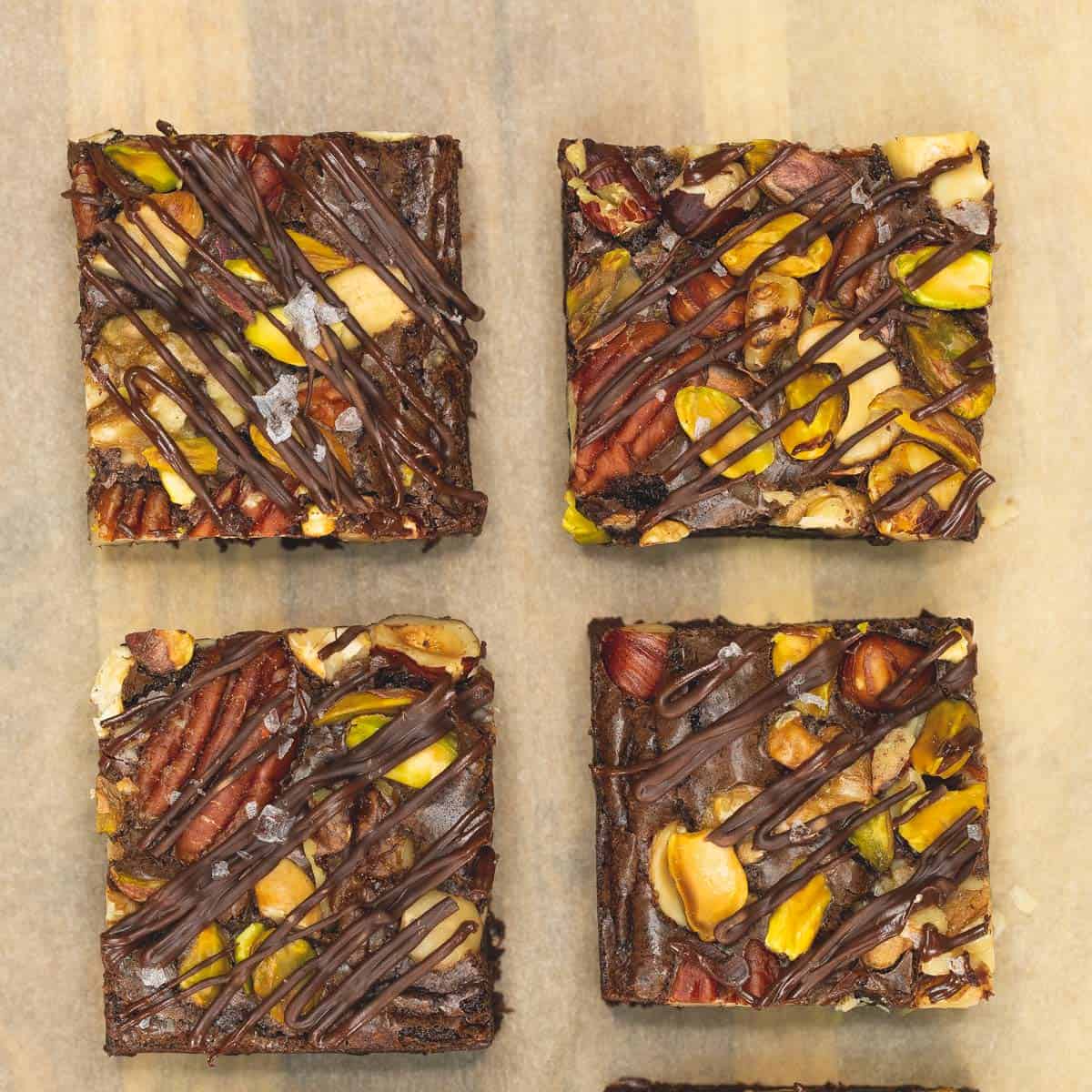 Nutty Brownies From Brownie Mix - Recipes by Nora
