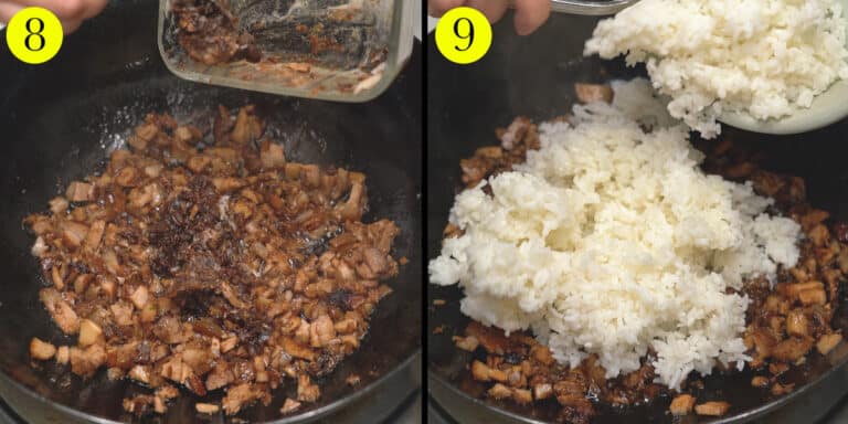 Adobo Fried Rice - Recipes by Nora