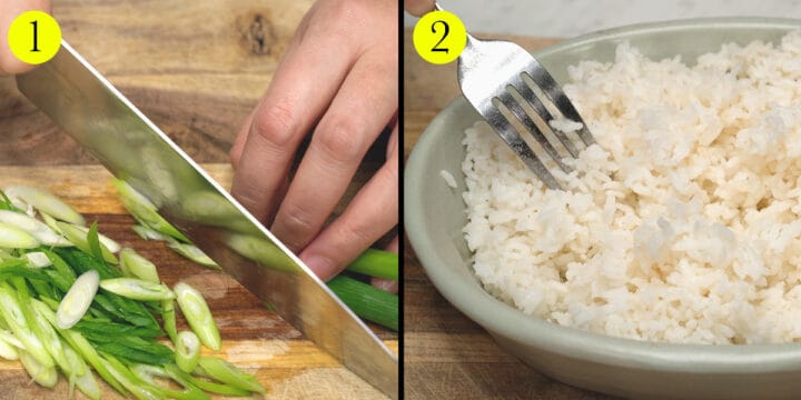 Adobo Fried Rice - Recipes by Nora