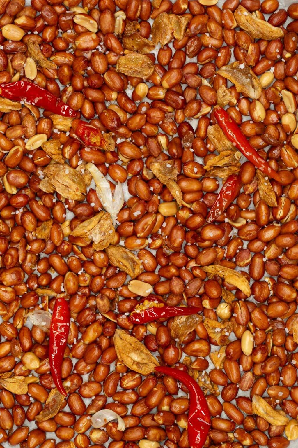 Adobong Mani (Filipino Fried Peanuts with Garlic)