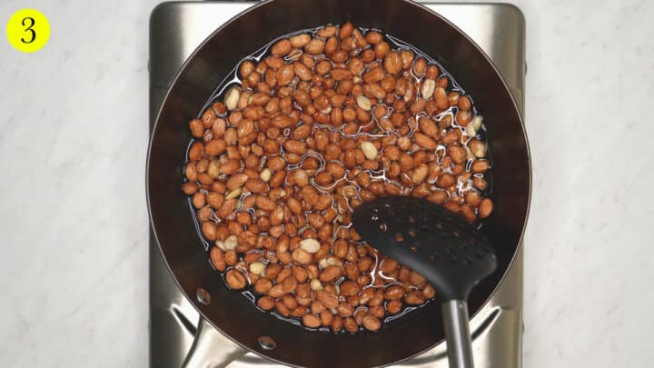 Adobong Mani (Filipino Fried Peanuts with Garlic)