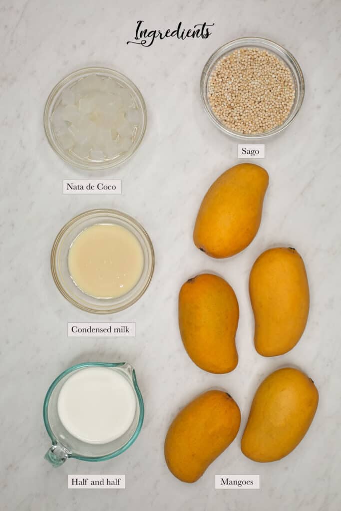 Mango Sago Recipe