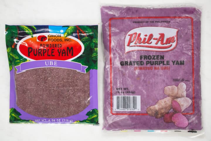 Ube and Purple Sweet Potatoes