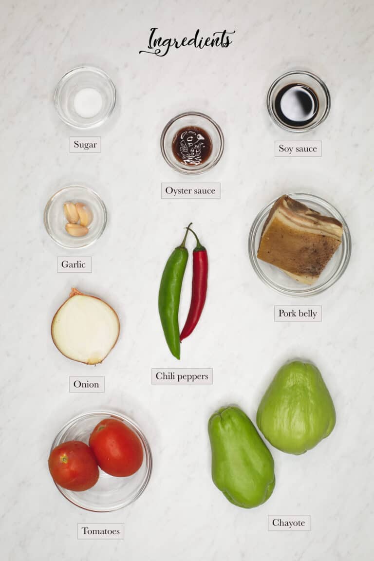 Ginisang Sayote Recipe