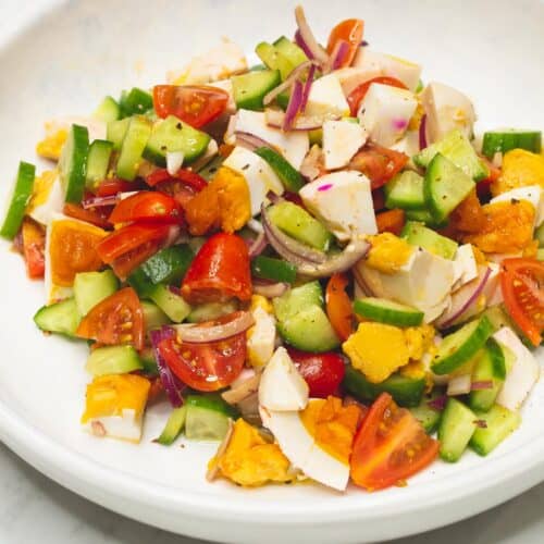 Salted Egg Salad Recipe