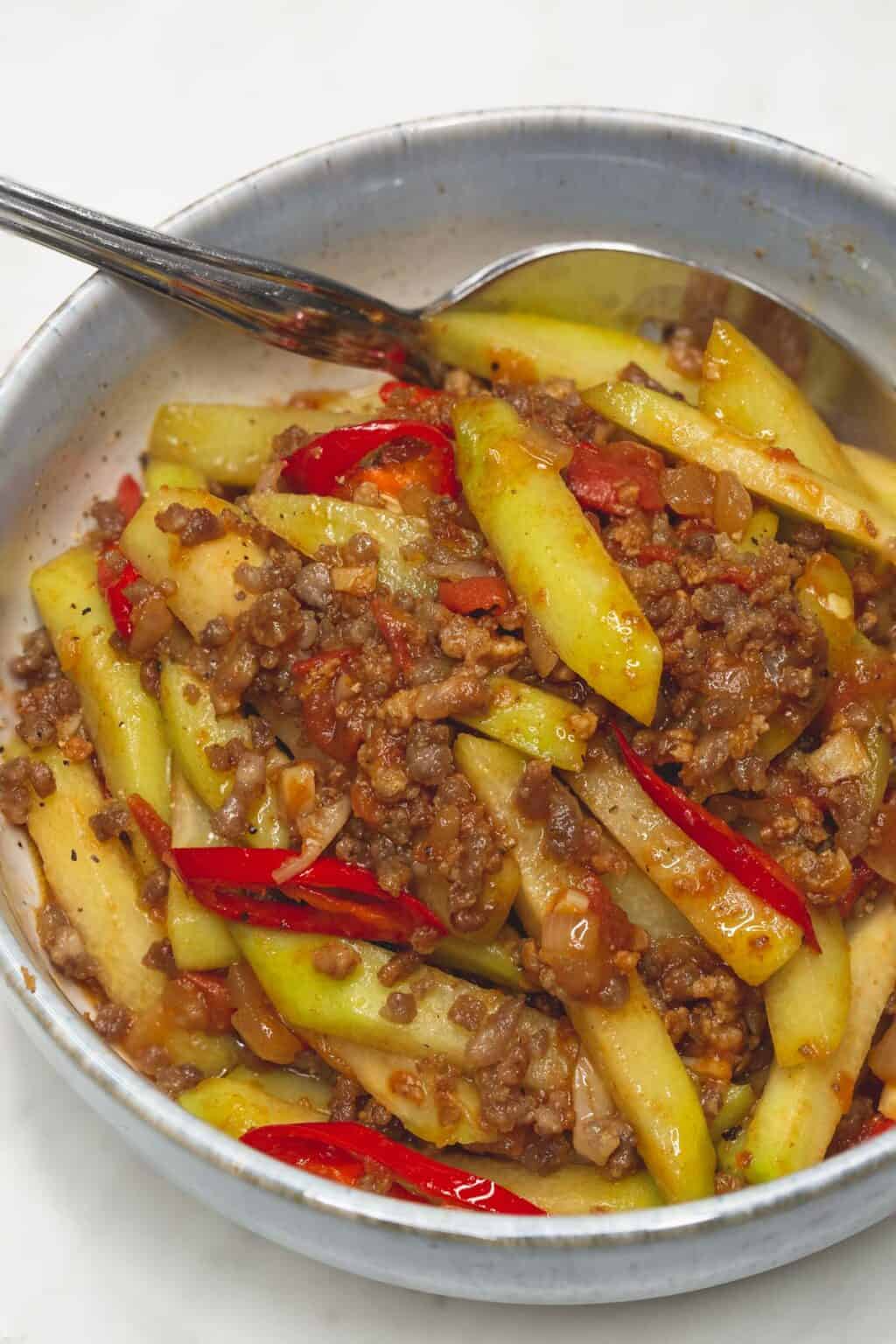 Ginisang Sayote Recipe