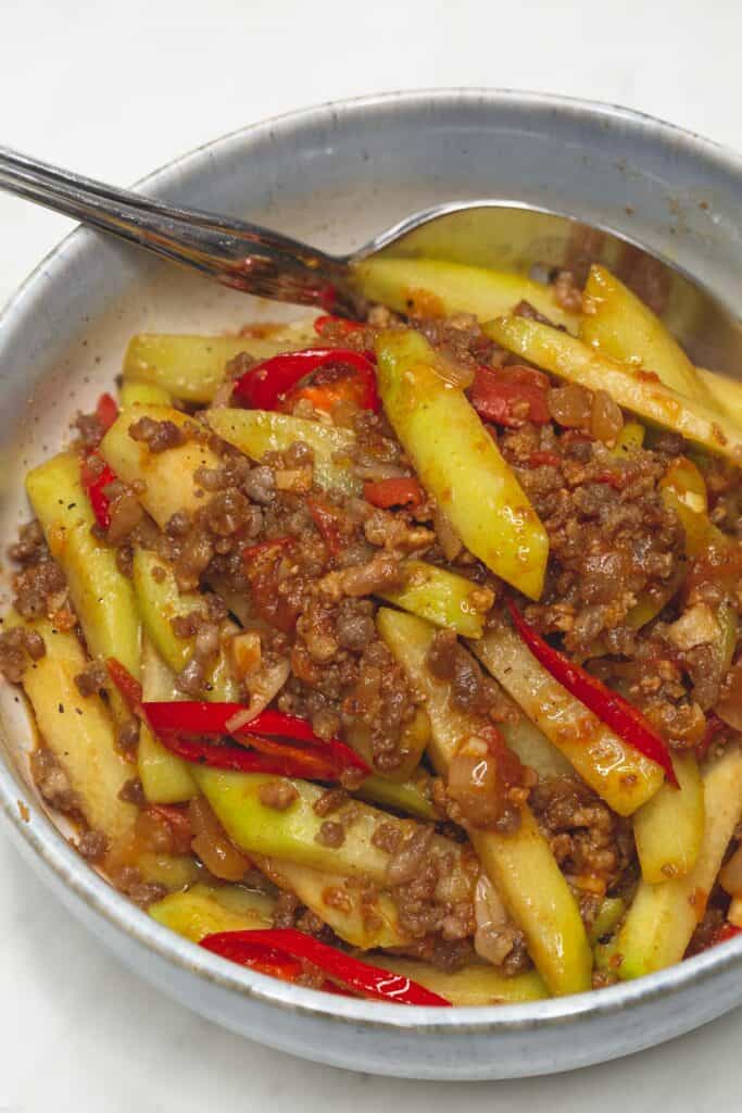 Ginisang Sayote Recipe