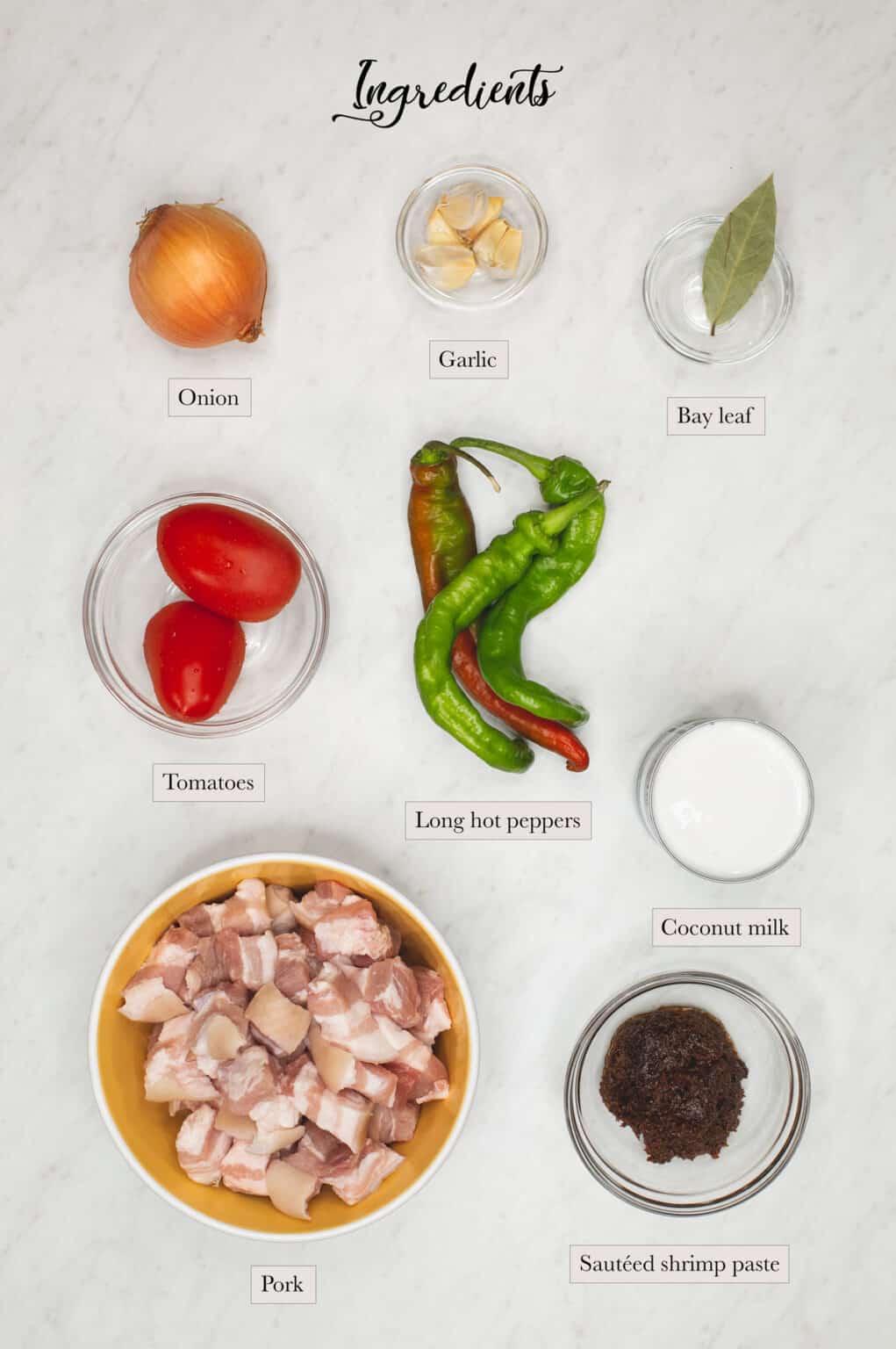 Pork Binagoongan Recipe (with Coconut Milk)
