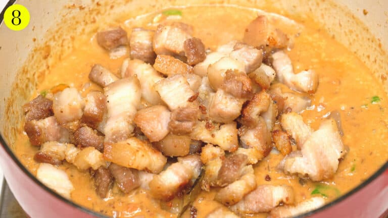 Pork Binagoongan Recipe (with Coconut Milk)
