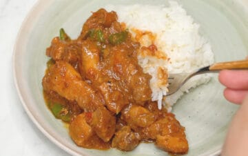Pork Binagoongan Recipe (with Coconut Milk)