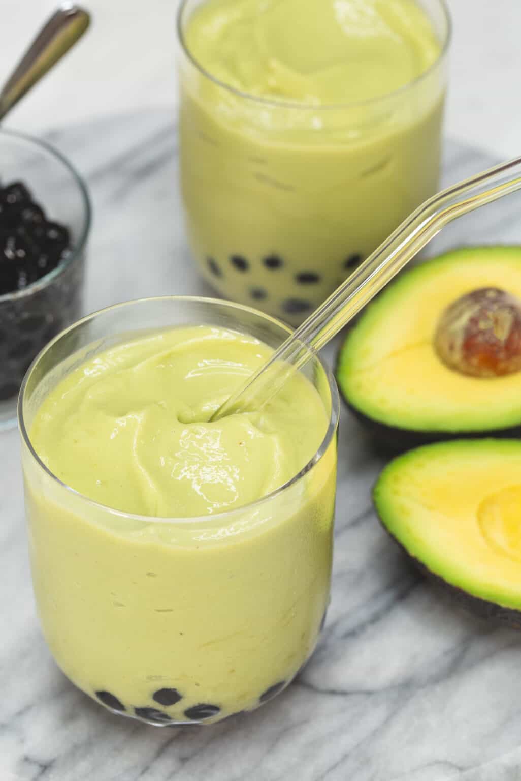 Avocado Shake Recipe (with Boba)