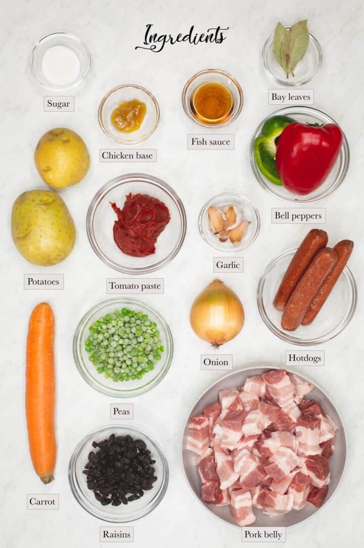 Filipino Menudo Recipe