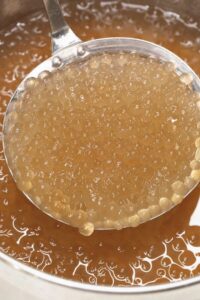 How to Cook Sago (Soft, Chewy, and Not Sticky)