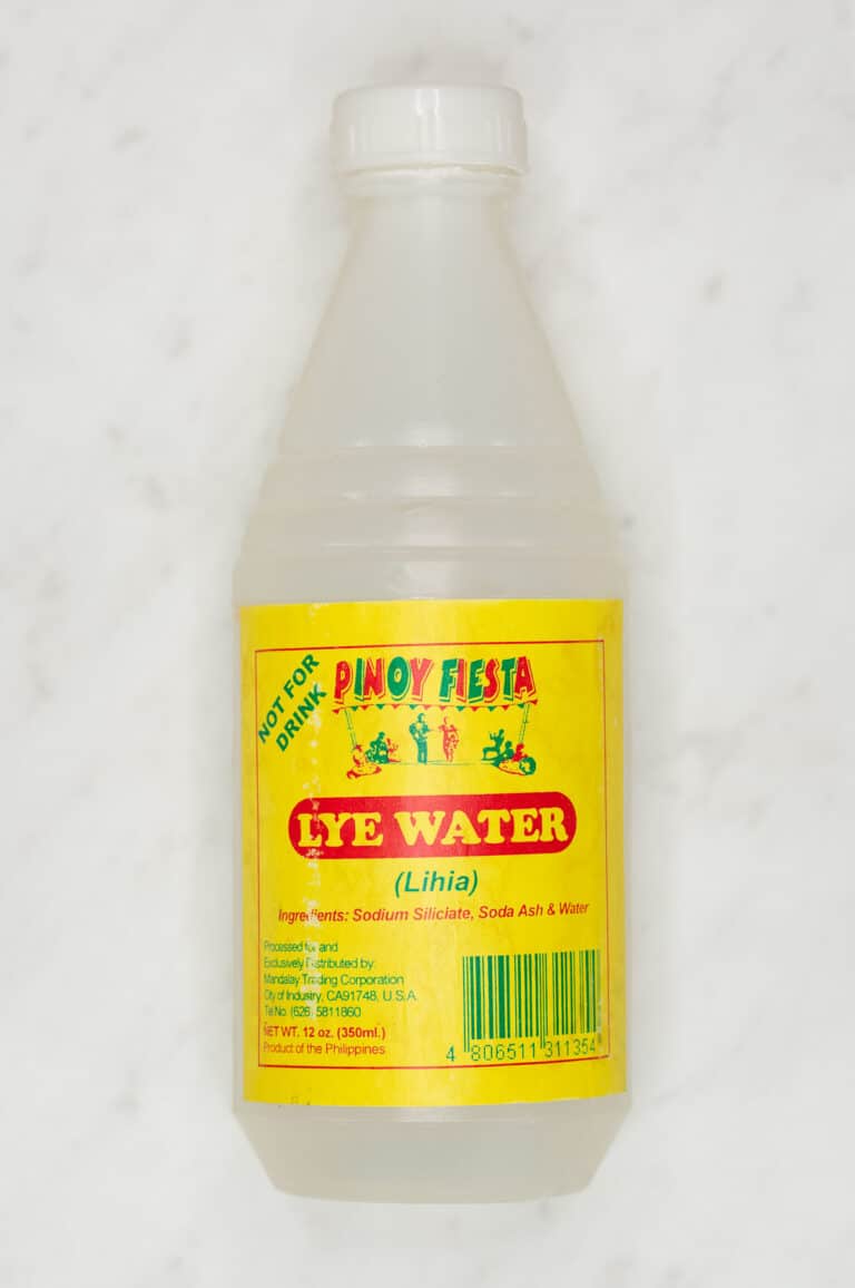 Lye Water: The Key to Chewy Kakanin