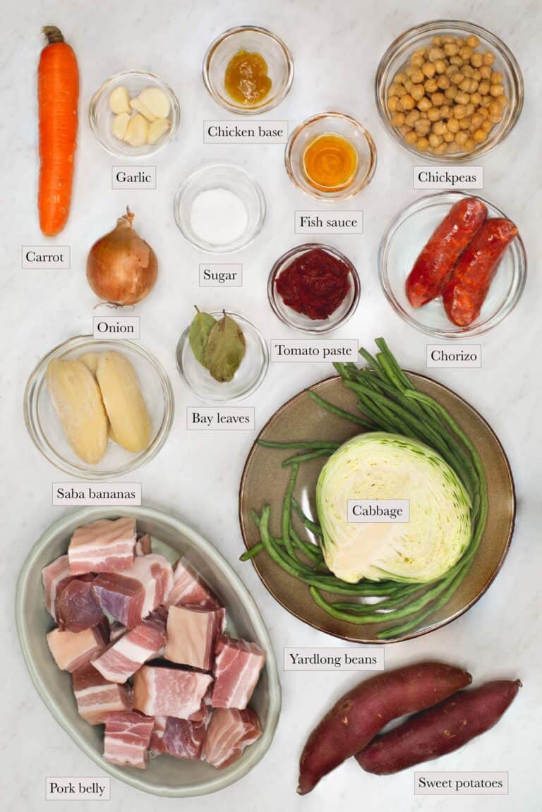 Pochero Recipe (with Pork)