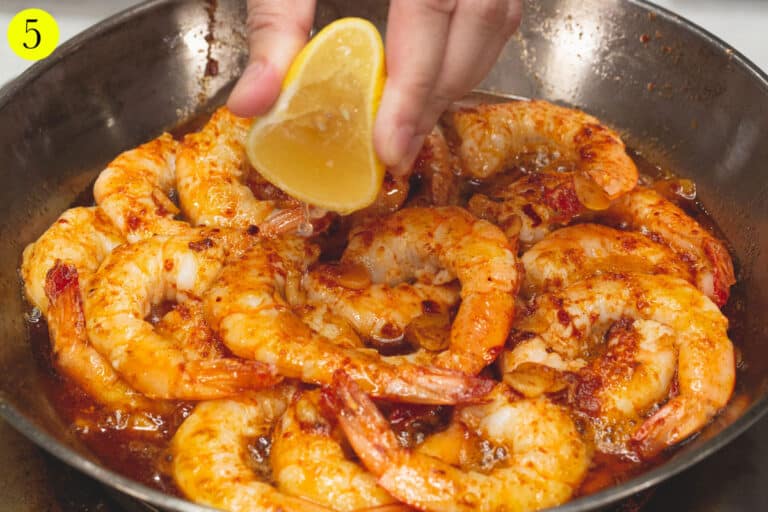 Filipino Gambas Recipe (Garlic Butter Shrimp)