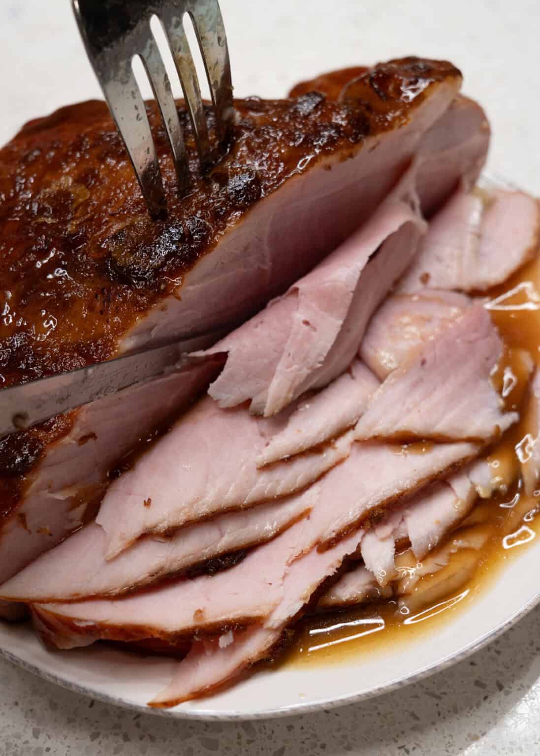 Pineapple Glazed Ham Recipe (Stovetop Method)