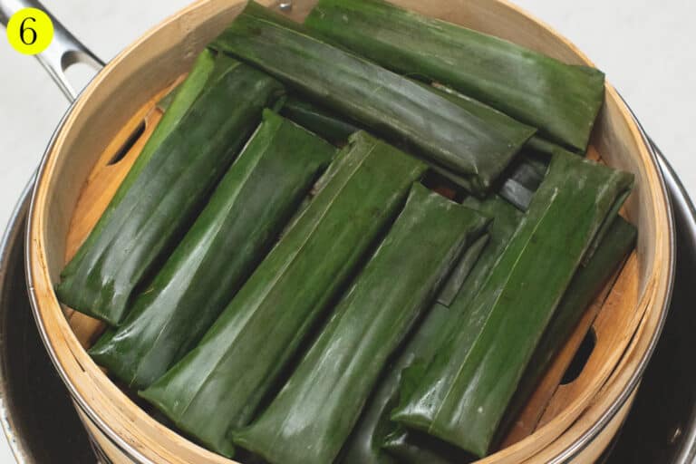 Ube Suman Recipe with Latik