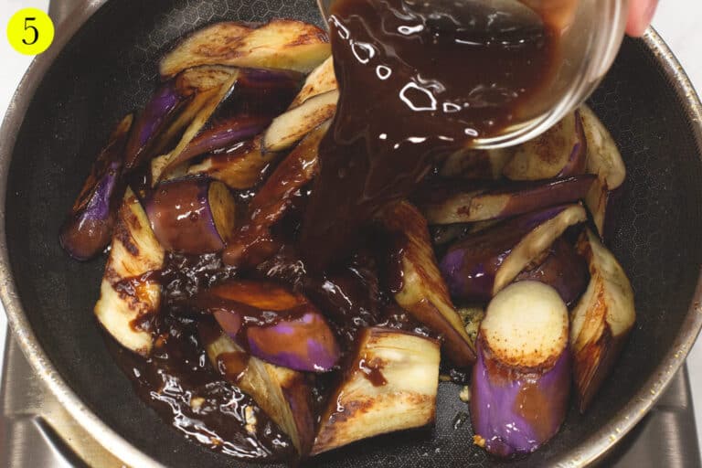 Adobong Talong (Filipino Eggplant Adobo Recipe)