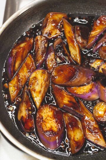 Adobong Talong (Filipino Eggplant Adobo Recipe)