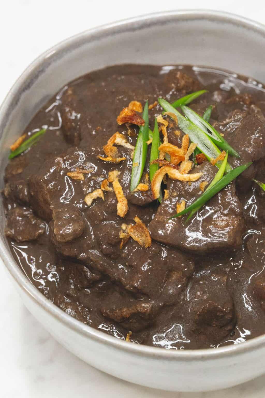 Dinuguan Recipe (Pork Blood Stew)