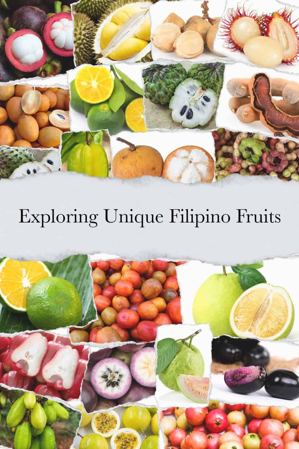 Exploring Unique Filipino Fruits