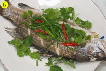 Steamed Fish with Ginger Recipe