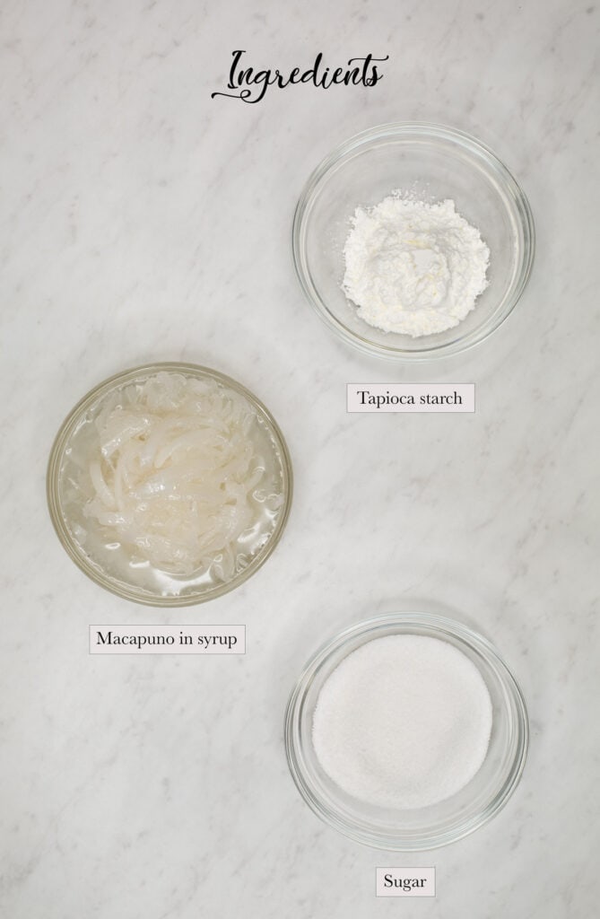 Macapuno Balls Recipe
