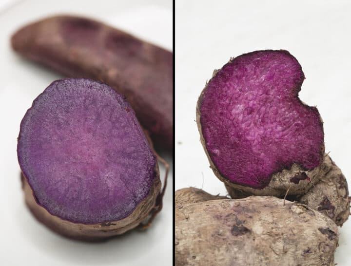 Ube and Purple Sweet Potatoes