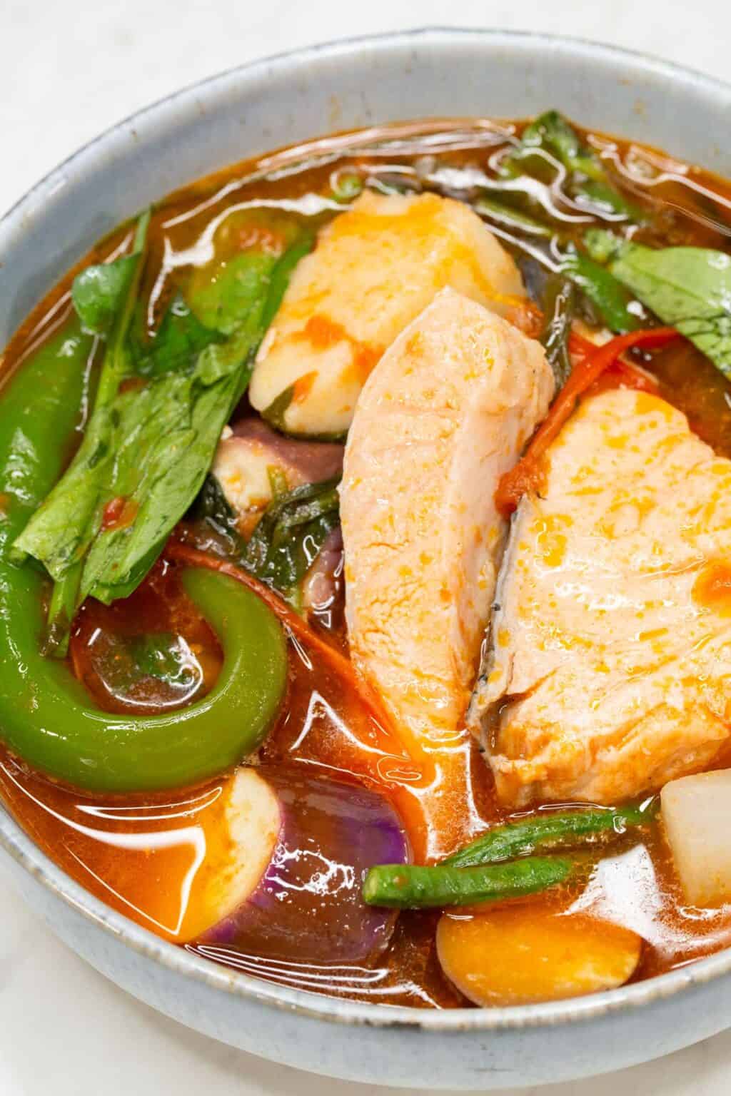 Sinigang na Salmon Recipe