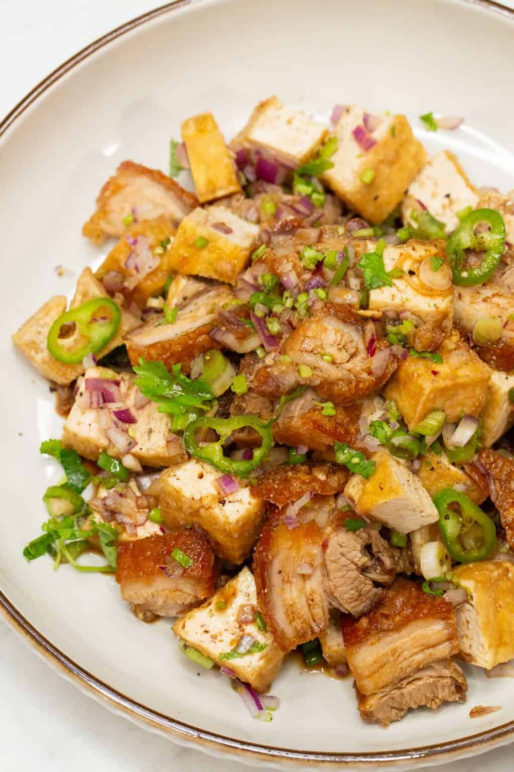 Tokwa’t Baboy Recipe (Fried Tofu and Pork)