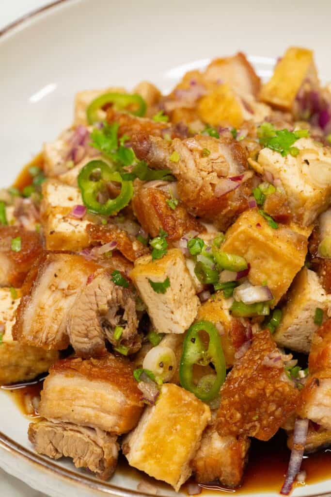 Tokwa’t Baboy Recipe (Fried Tofu and Pork)