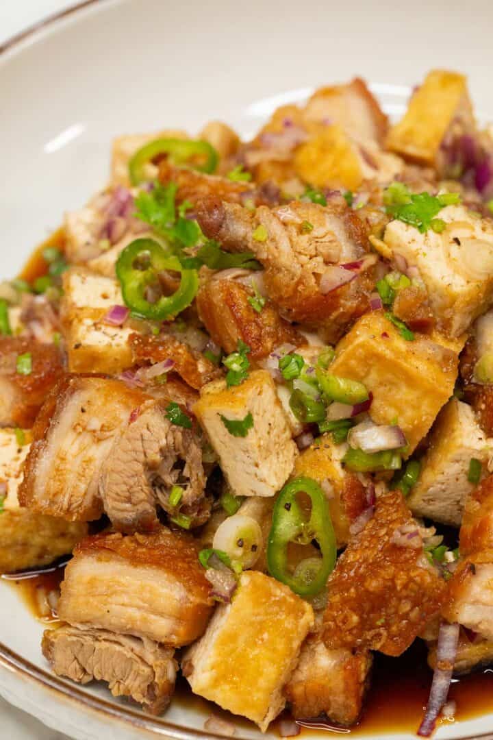 Tokwa’t Baboy Recipe (Fried Tofu and Pork)