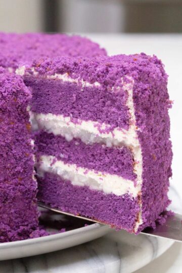 Ube Macapuno Cake Recipe