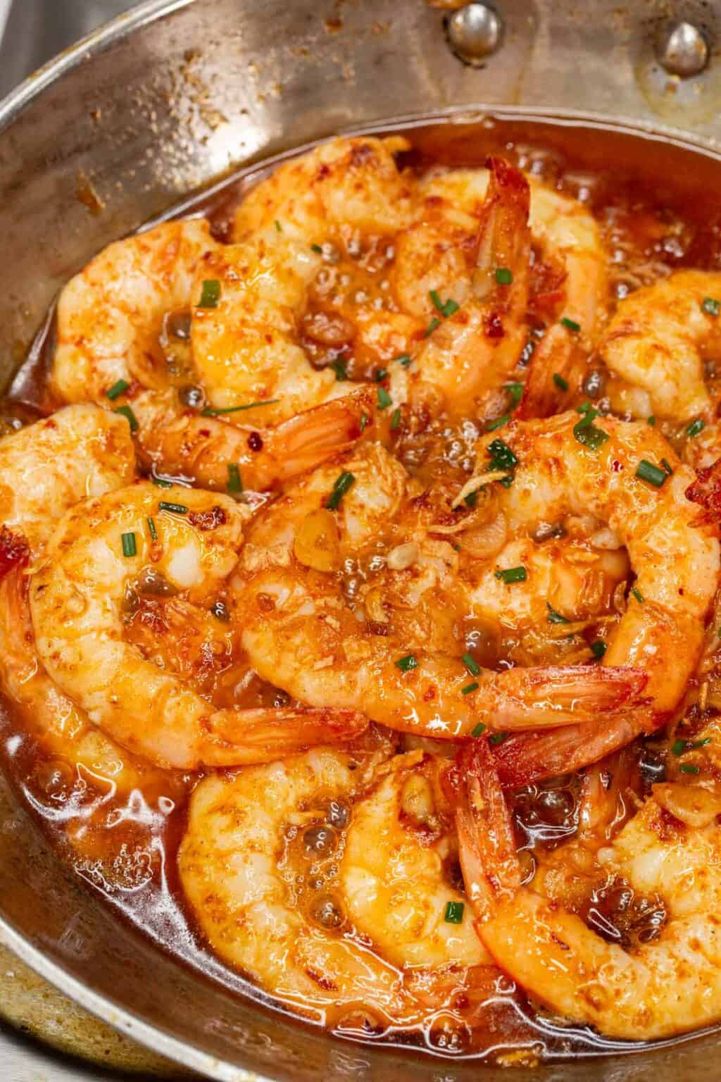 Filipino Gambas Recipe (Garlic Butter Shrimp)
