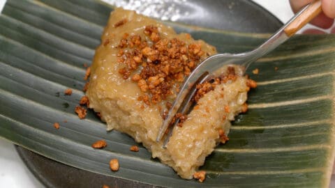 Biko Recipe (Sticky Rice Cake with Latik Curds)