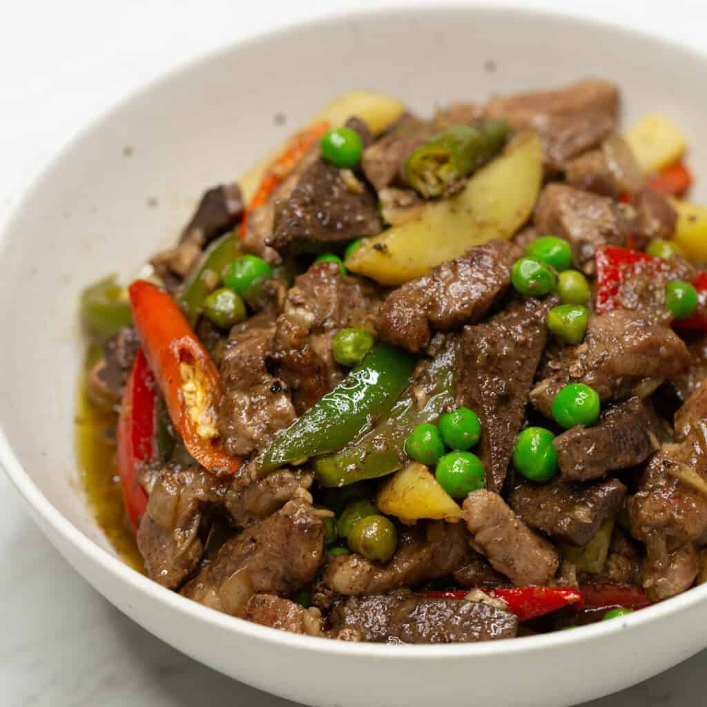 Igado (Pork and Liver Stew)