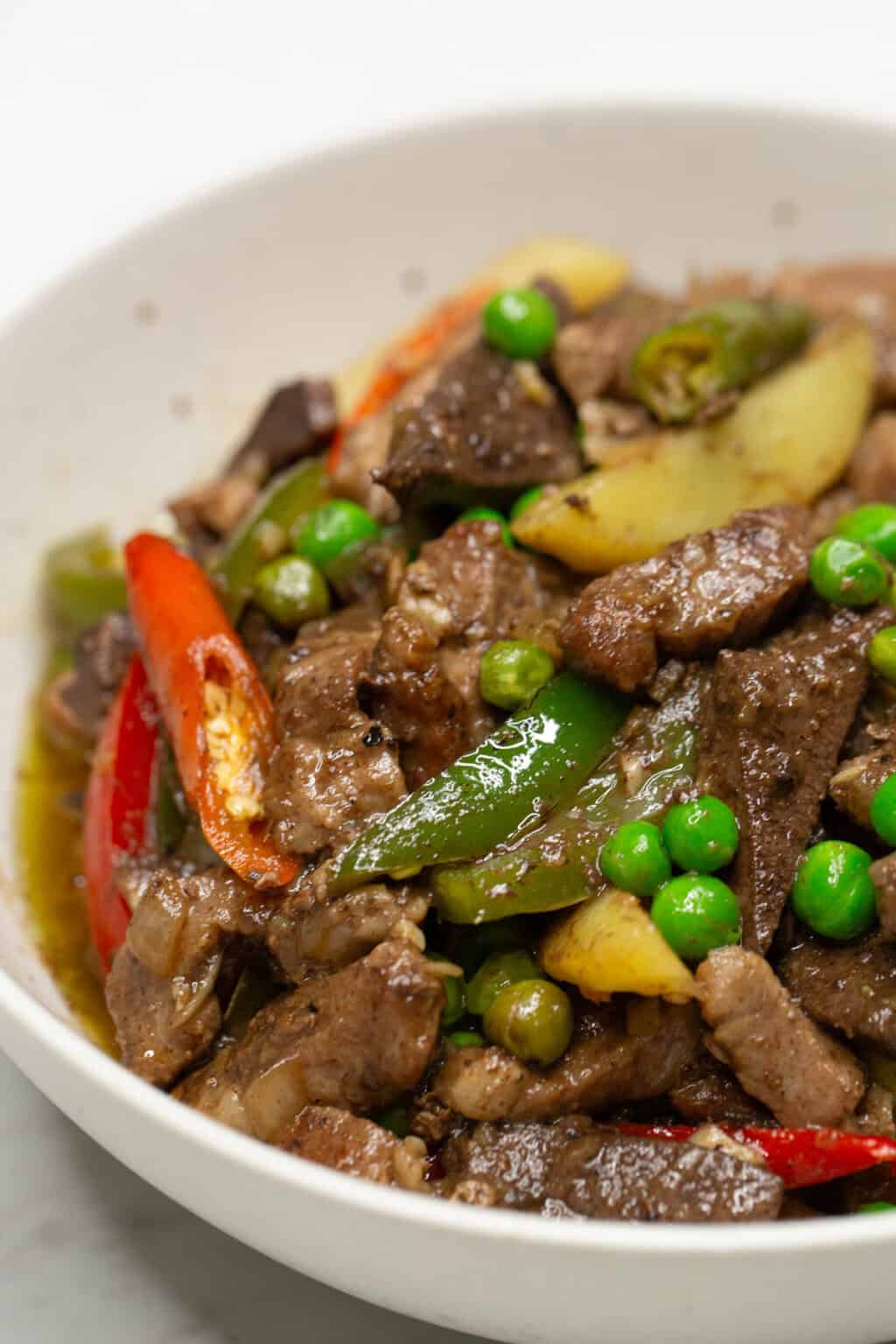 Igado (Pork and Liver Stew)