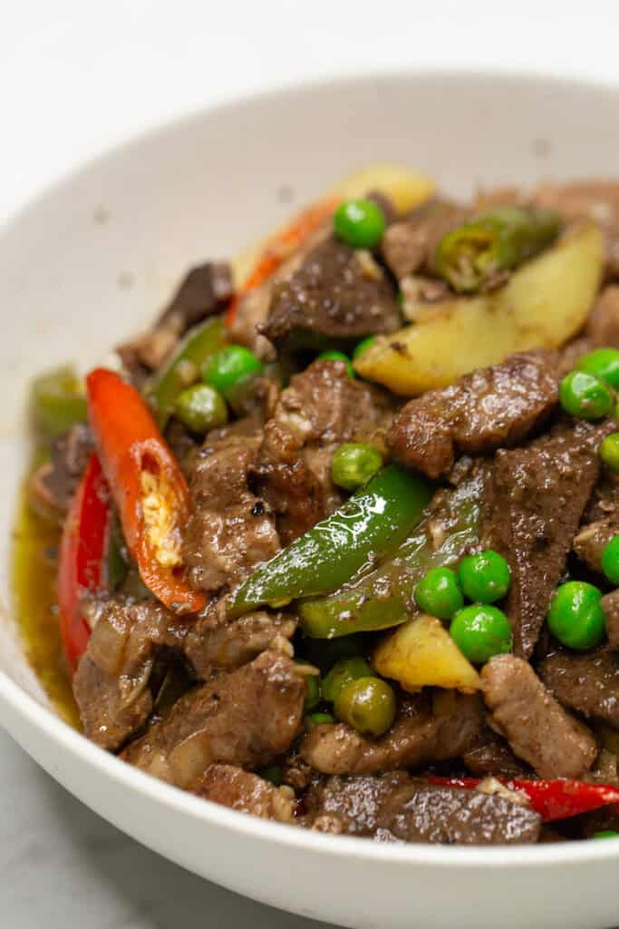 Igado (Pork and Liver Stew)