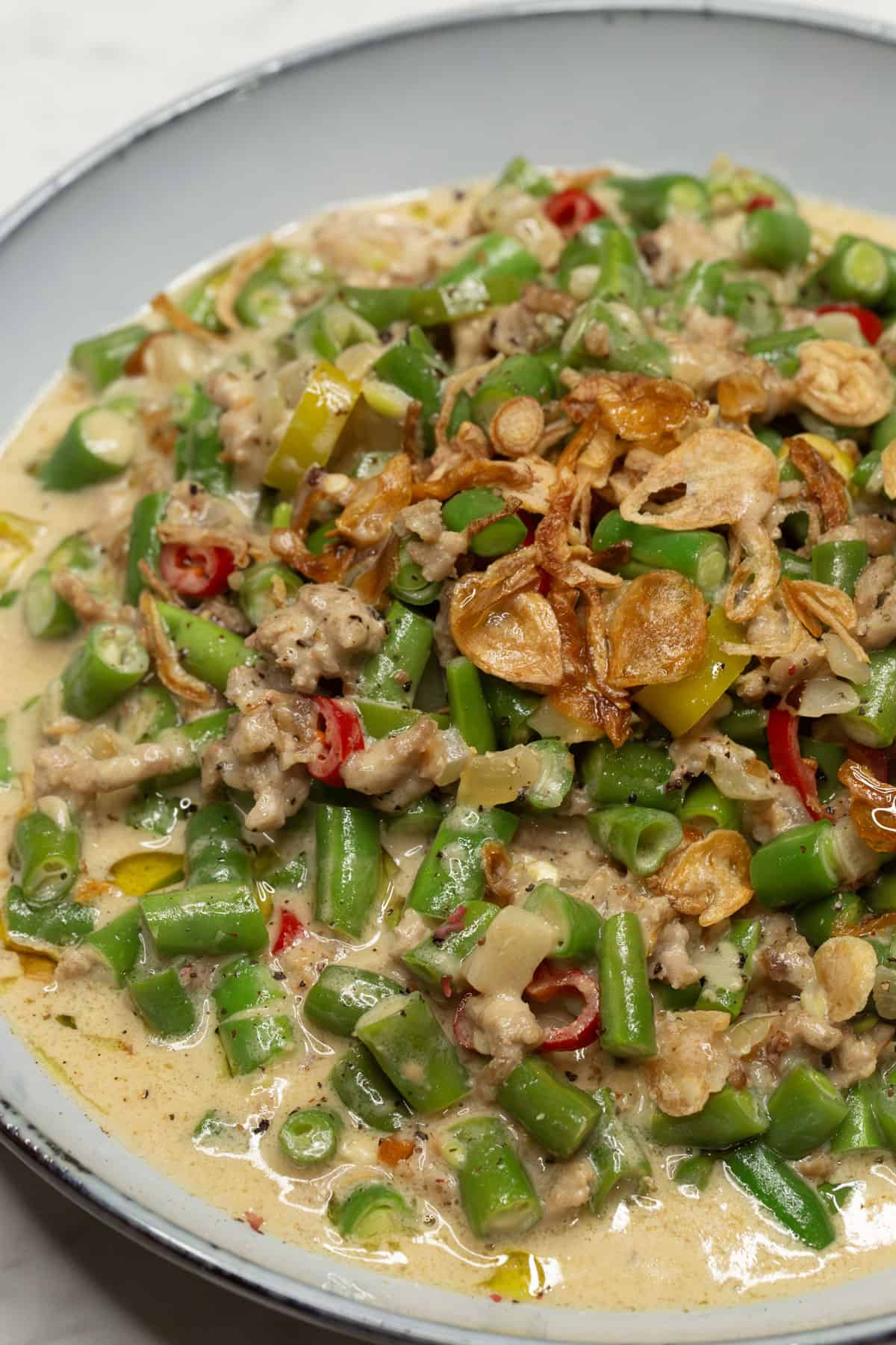 Gising-Gising with Green Beans