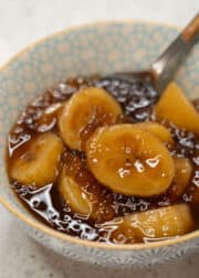 Minatamis na Saging (Sweetened Saba Bananas)