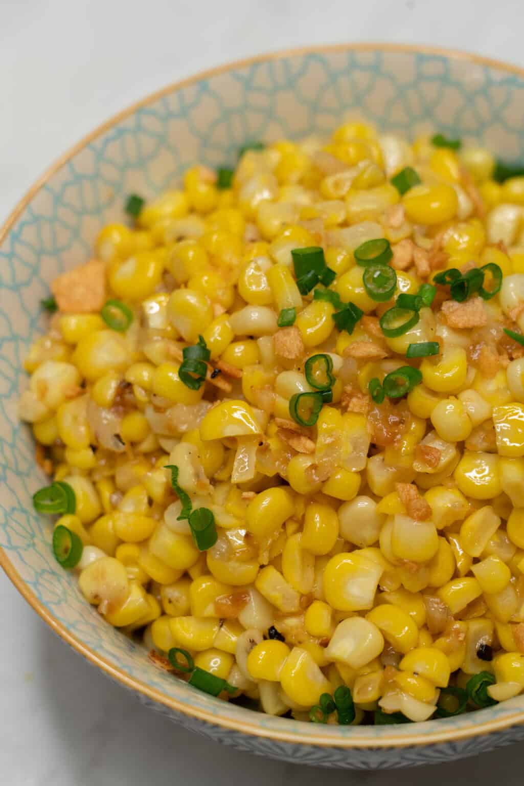 Adobong Mais (Filipino Corn with Garlic and Butter)