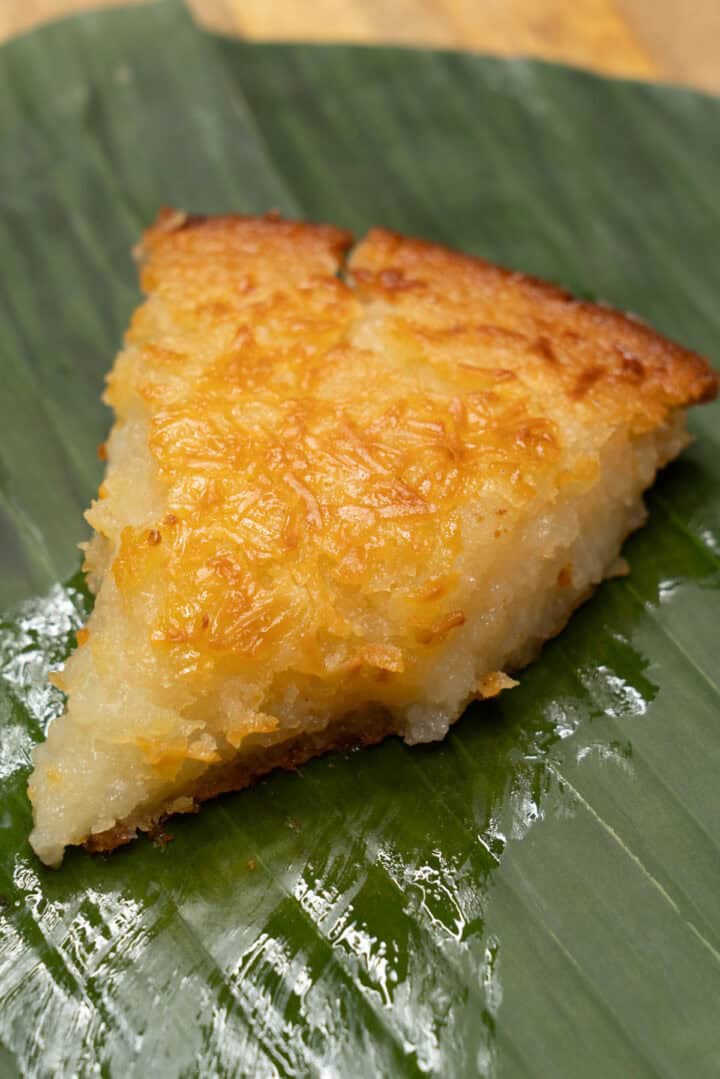 Budin from Quezon (Cassava Cake Recipe)