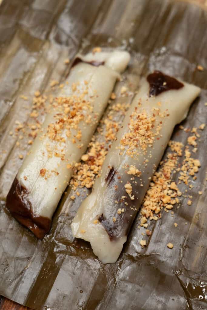 Suman Moron Recipe (Chocolate Sticky Rice Rolls)