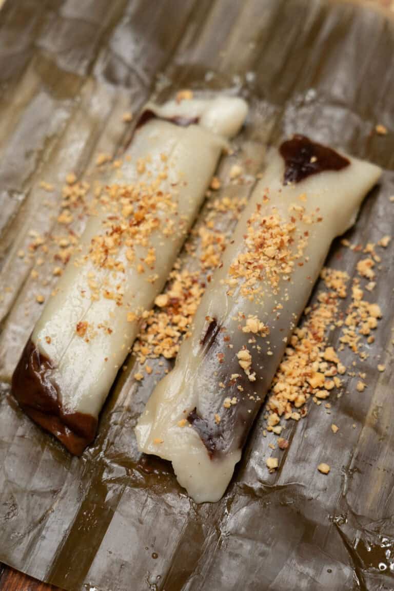 Suman Moron Recipe (Chocolate Sticky Rice Rolls)